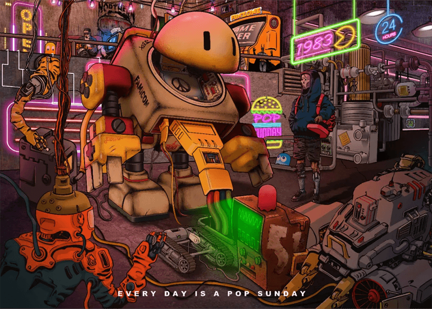 流行周日 POP SUNDAY ART